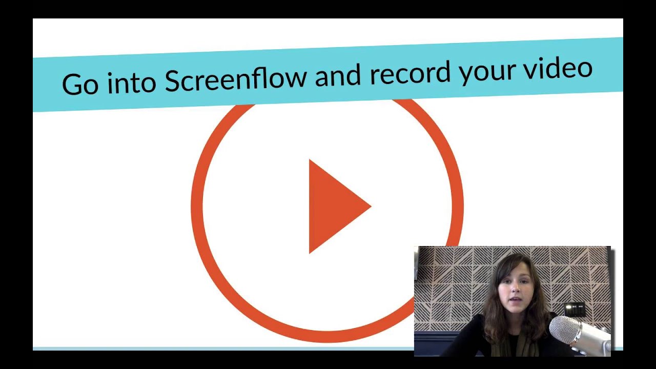 How To Use Screenflow To Create Online Course Content Tutorial Youtube