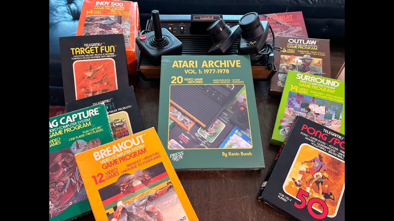 Atari Archive Book Is On Sale Youtube