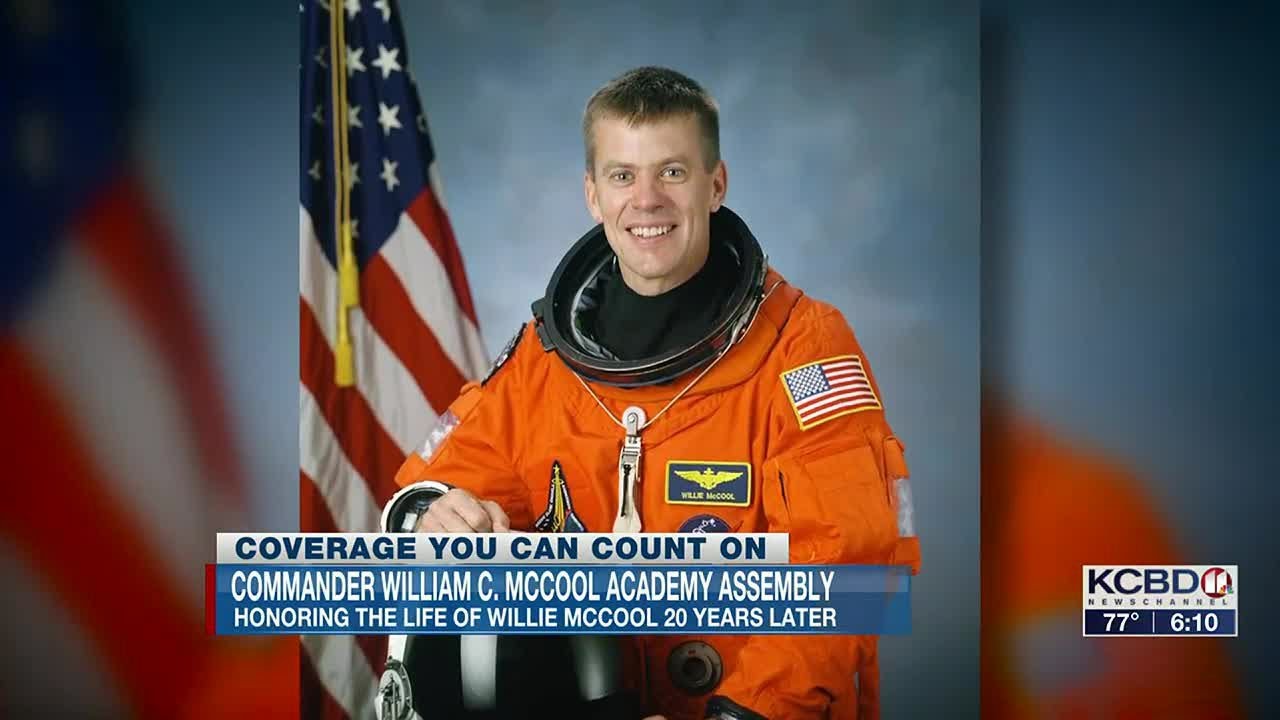 Commander William C Mccool Academy Assembly Youtube