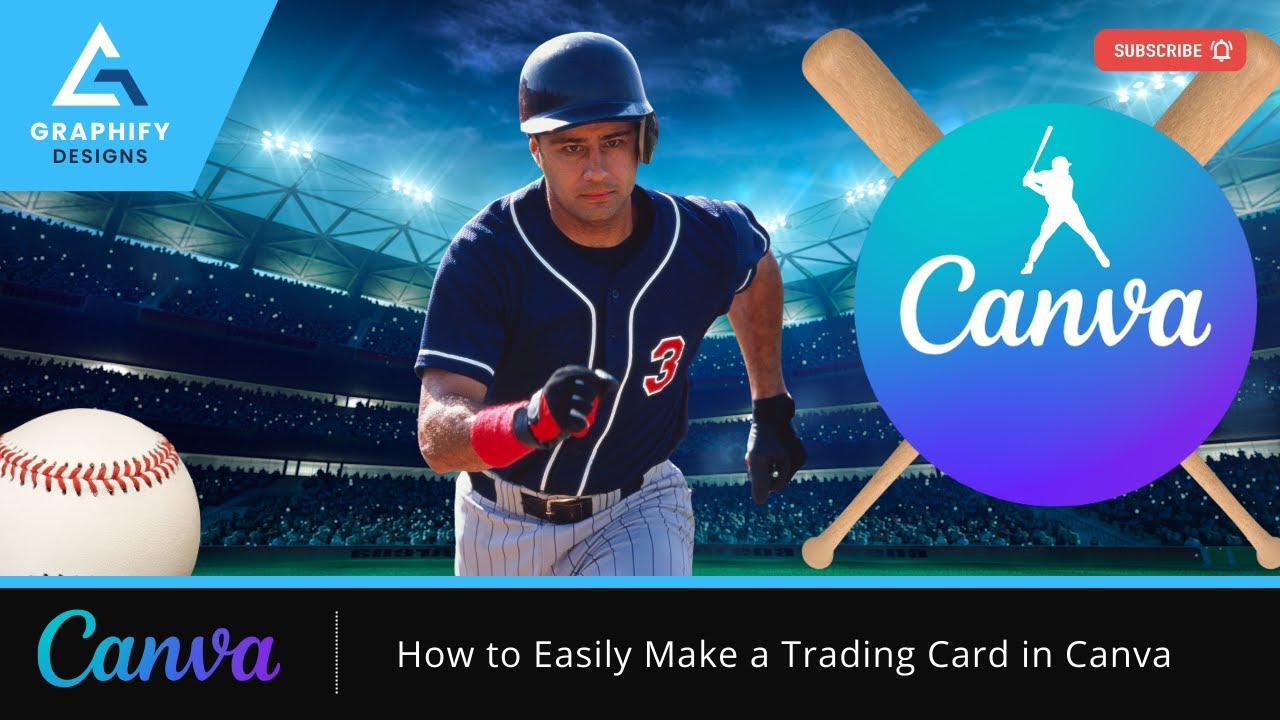 How To Easily Make A Trading Card In Canva Youtube