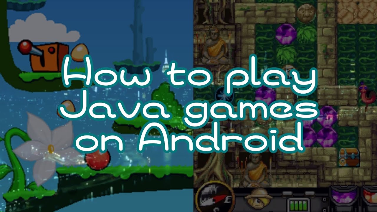 How Play Java Games On Android English Version Youtube