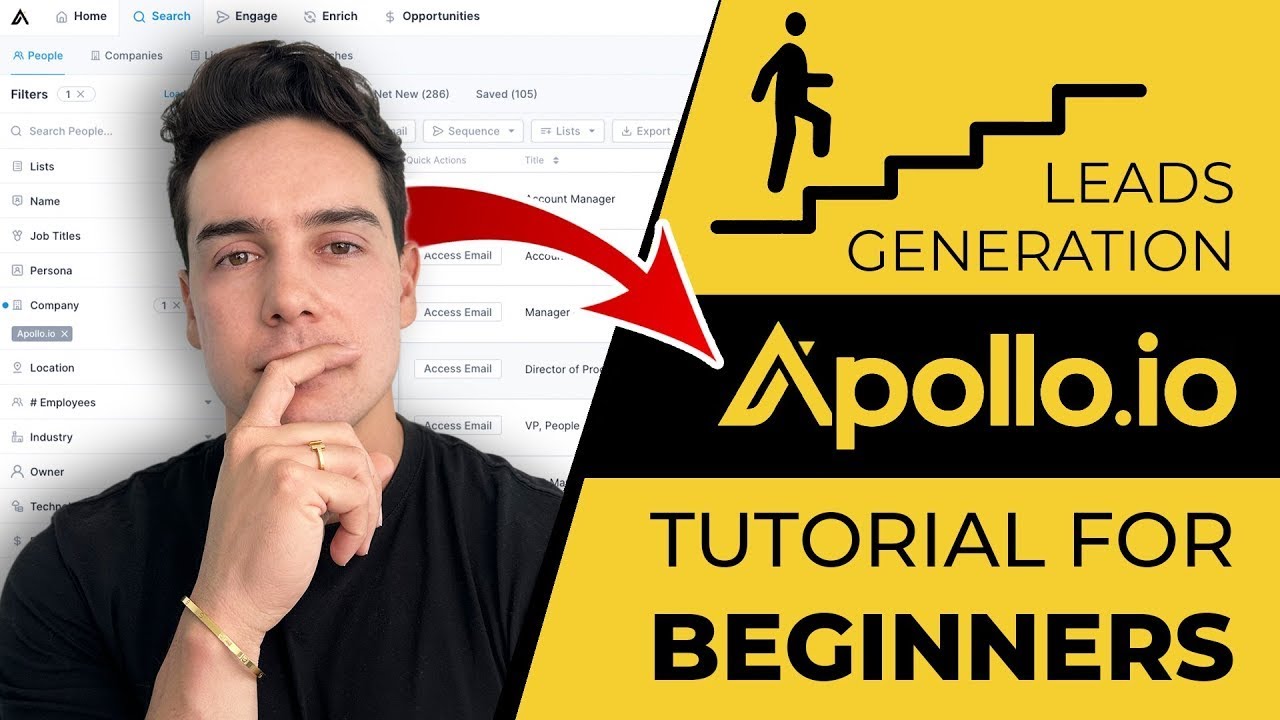 Apollo Io 2026 B2b Lead Generation Tutorial For Beginners Youtube