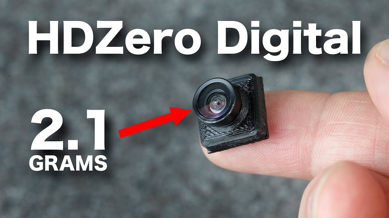 Building An Ultra Light Digital Fpv Camera For Hdzero Sharkbyte Youtube