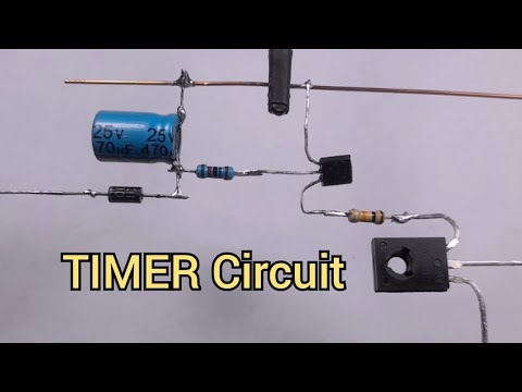 How To Make Simple Timer Circuit Electronic Engineering Diy Timer