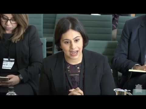 Uk Home Affairs Select Committee 24oct18 Counter Extremism Sara Khan
