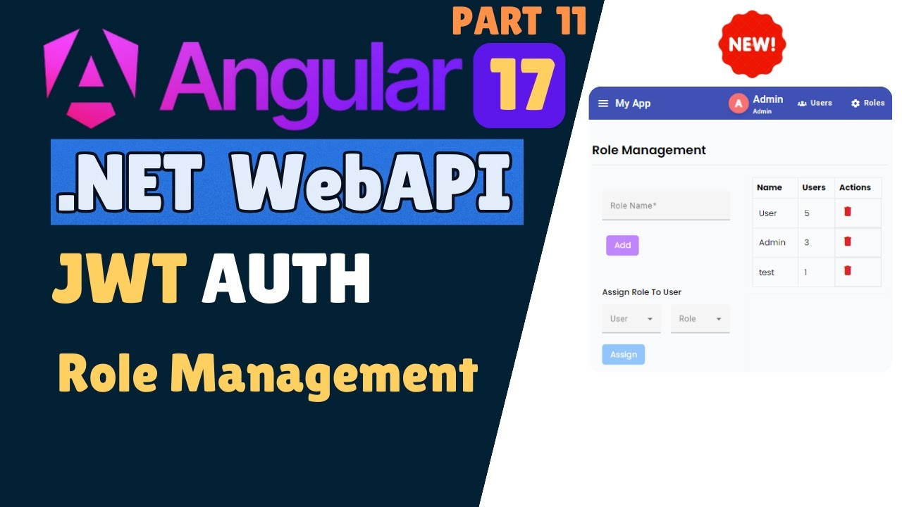 Role Management In Angular Asp Net Core Web Api Step By Step Guide