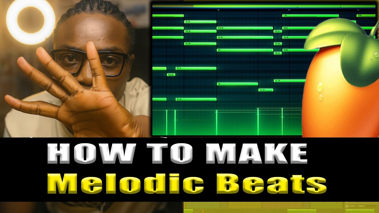 How To Make Melodic Beats Afrobeats Tutorial In Fl Studio Youtube