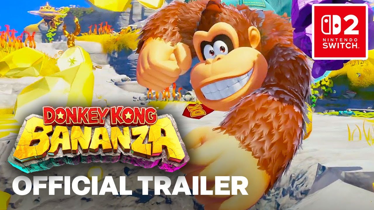 Donkey Kong Bananza Official Gameplay Reveal Trailer Nintendo