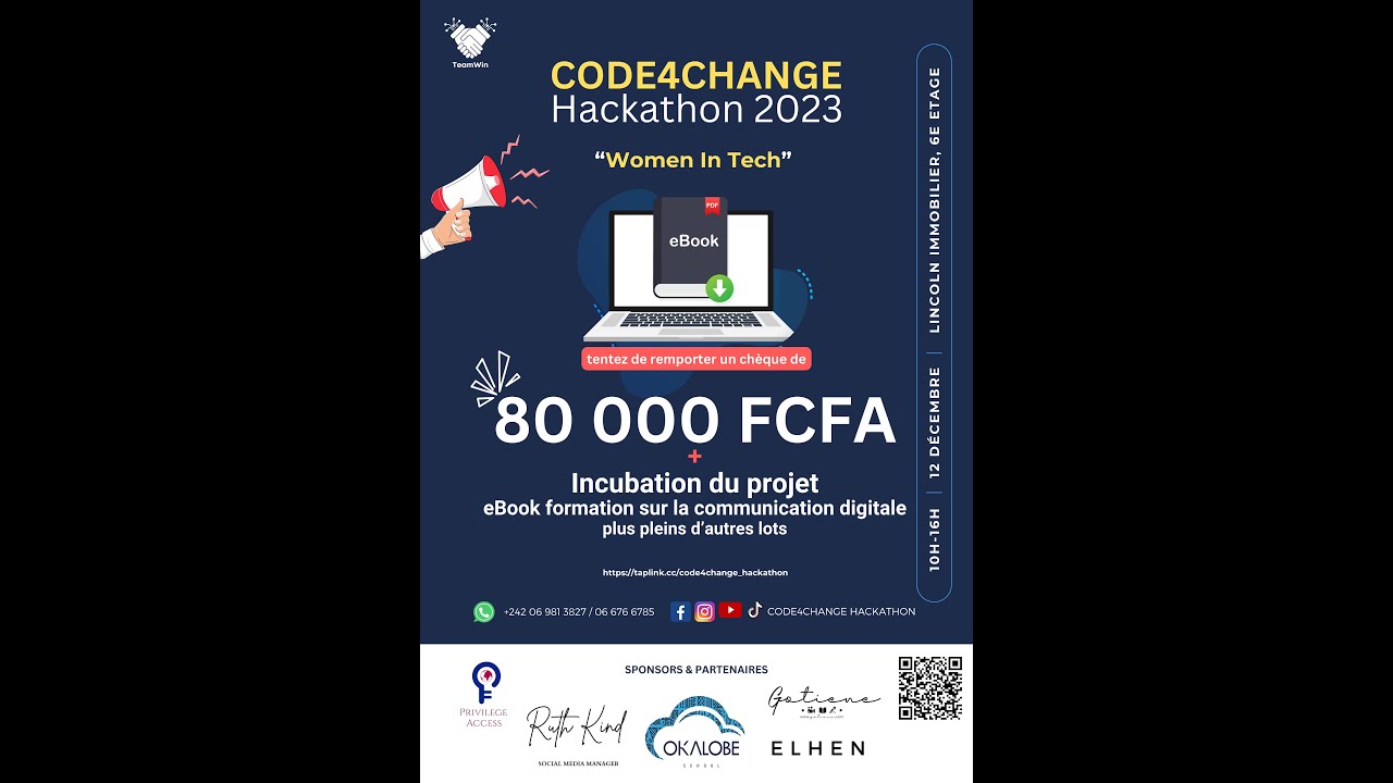 Invitation Massive Code4change Hackathon Youtube