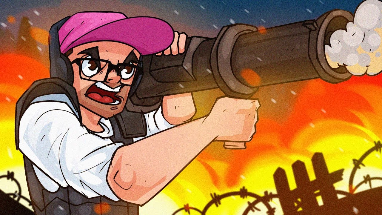 Huge Rocket Raids Rust Youtube