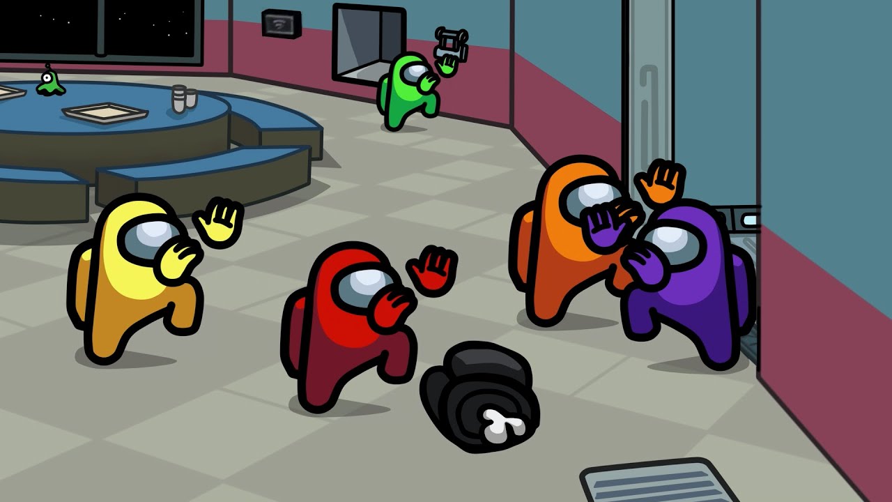 Among Us Distraction Dance Animation Youtube