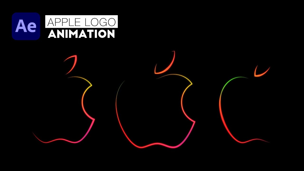 Apple Logo Animation Tutorial In After Effects Using New Taper Stroke