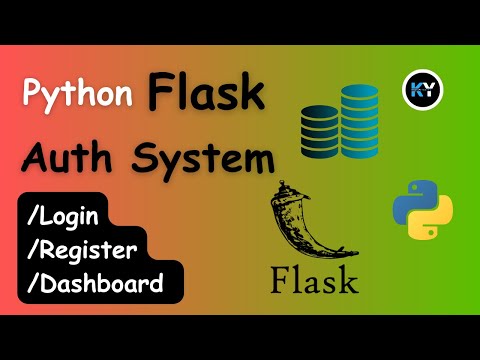 Flask User Authentication Login Register And Dashboard