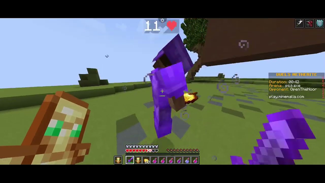 Minecraft Pvp Battle Youtube