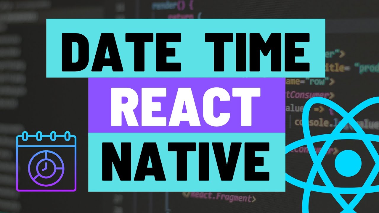 How To Add A Date Time Picker Component To Your React Native Apps Youtube