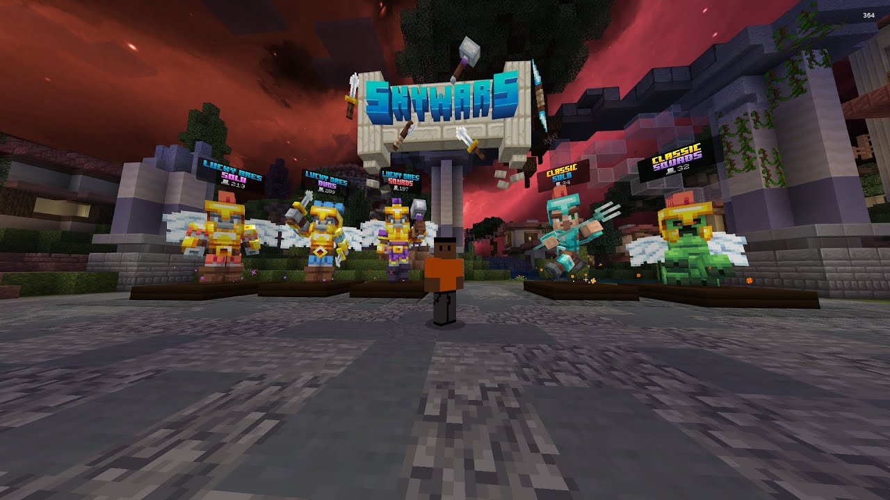 The Hive Skywars Youtube