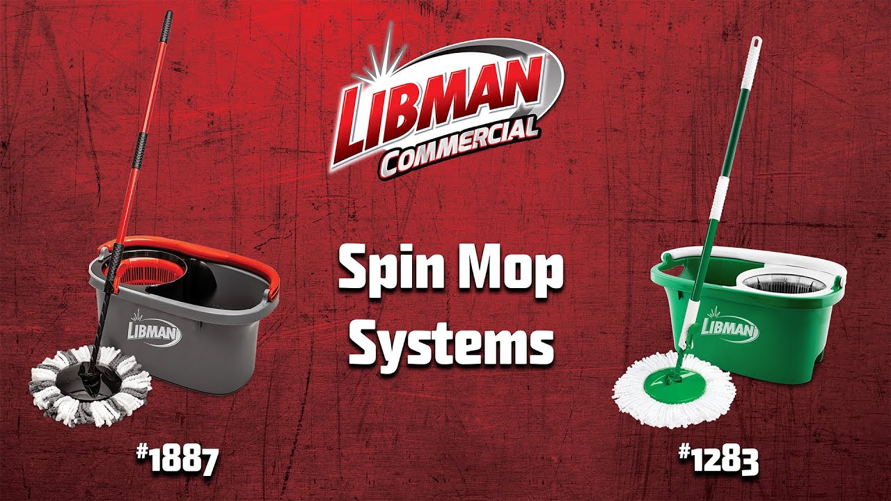 Libman 1887 1283 Spin Mop邃 Systems Youtube