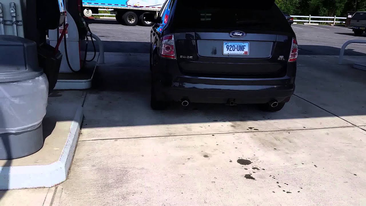 2007 Ford Edge Sel Plus Muffler Delete 2 Youtube