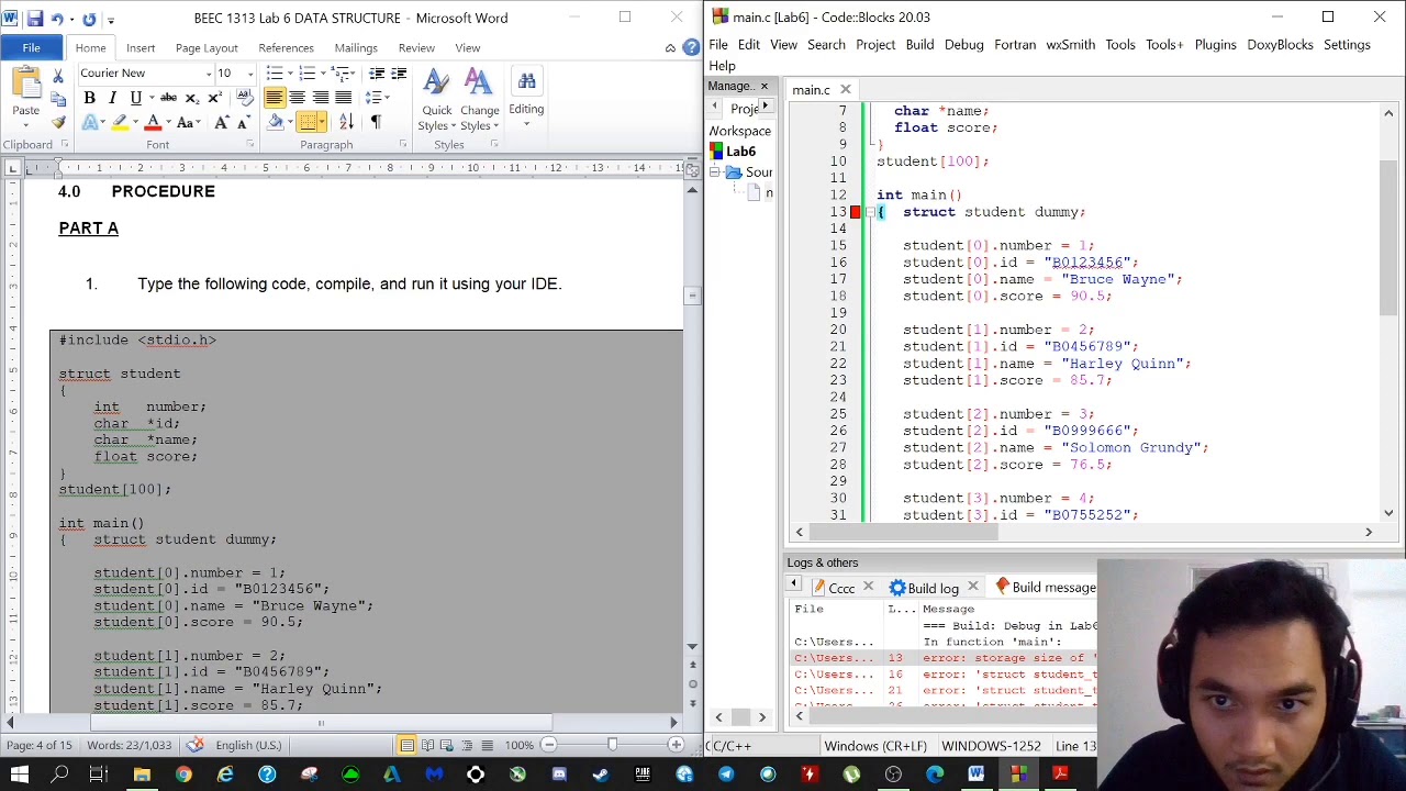 Lab 6 Programming Youtube