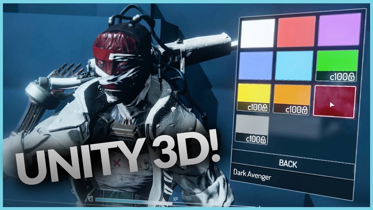 Unity3d Character Customization Preview Youtube