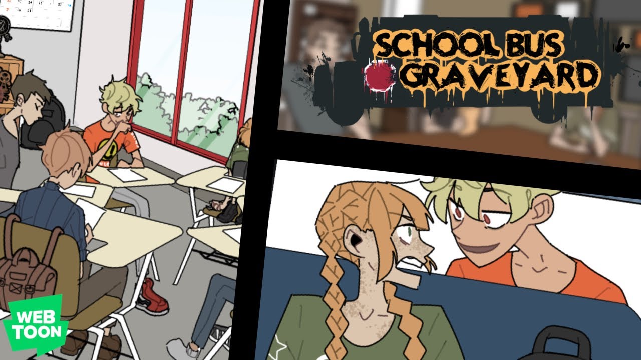 School Bus Graveyard Animated