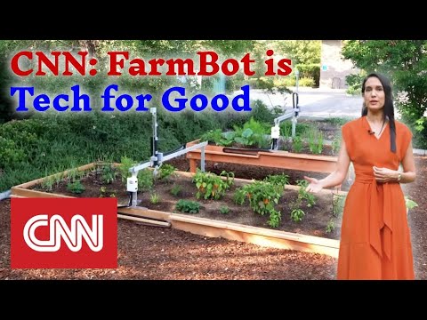 Farmbot Featured On Cnn Tech For Good Youtube