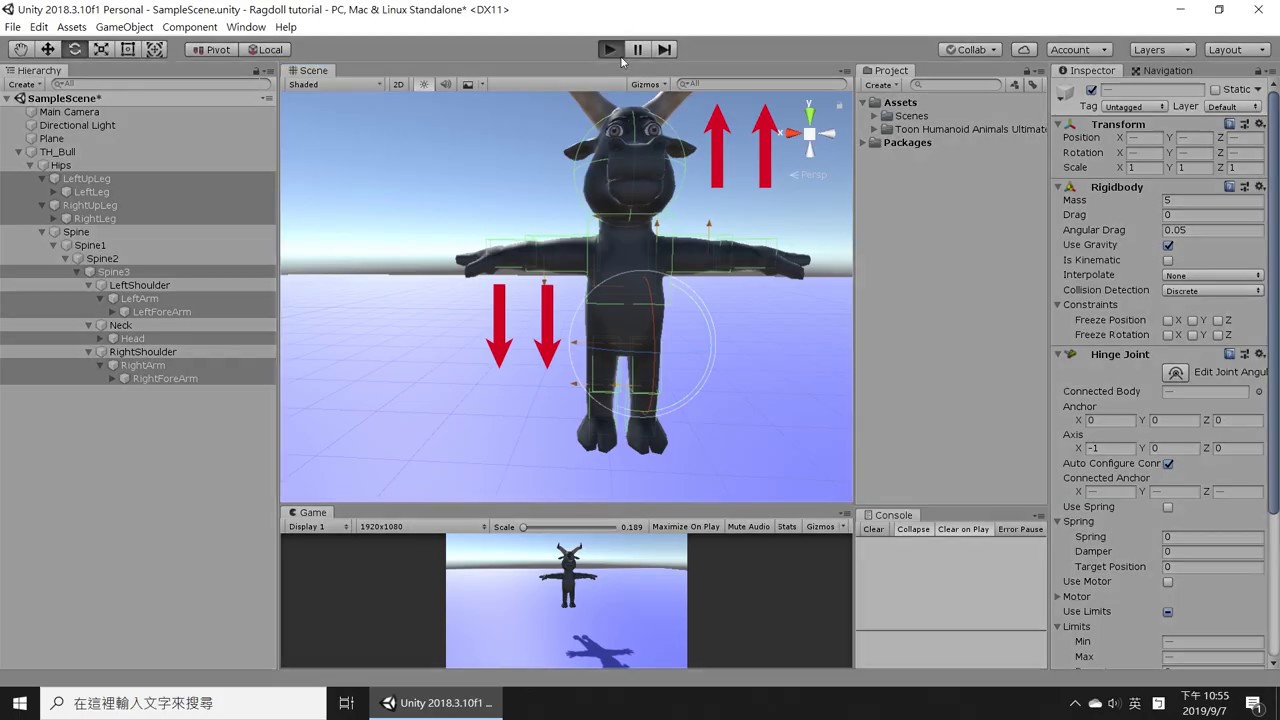 Unity 3d Active Ragdoll Tutorial Ep1 Youtube