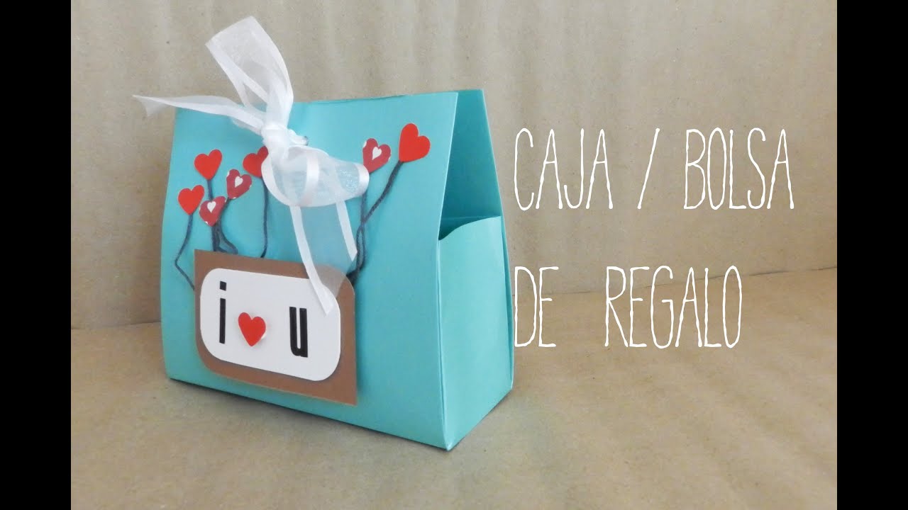 Cajita Bolsa De Regalo Youtube