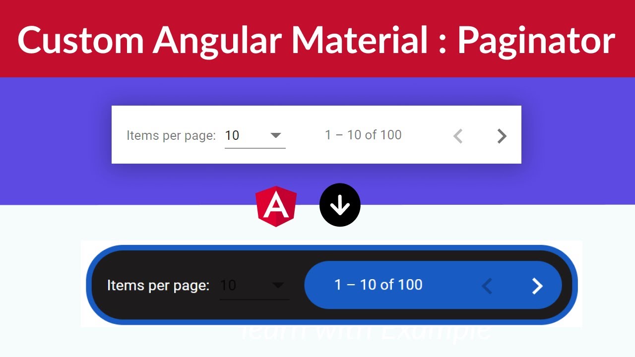 Mat Table Angular Pagination At Liam Dun Blog
