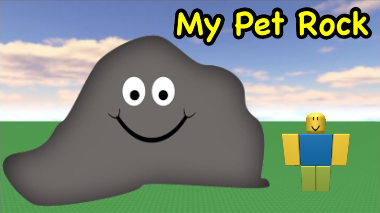 Roblox My Pet Rock Youtube