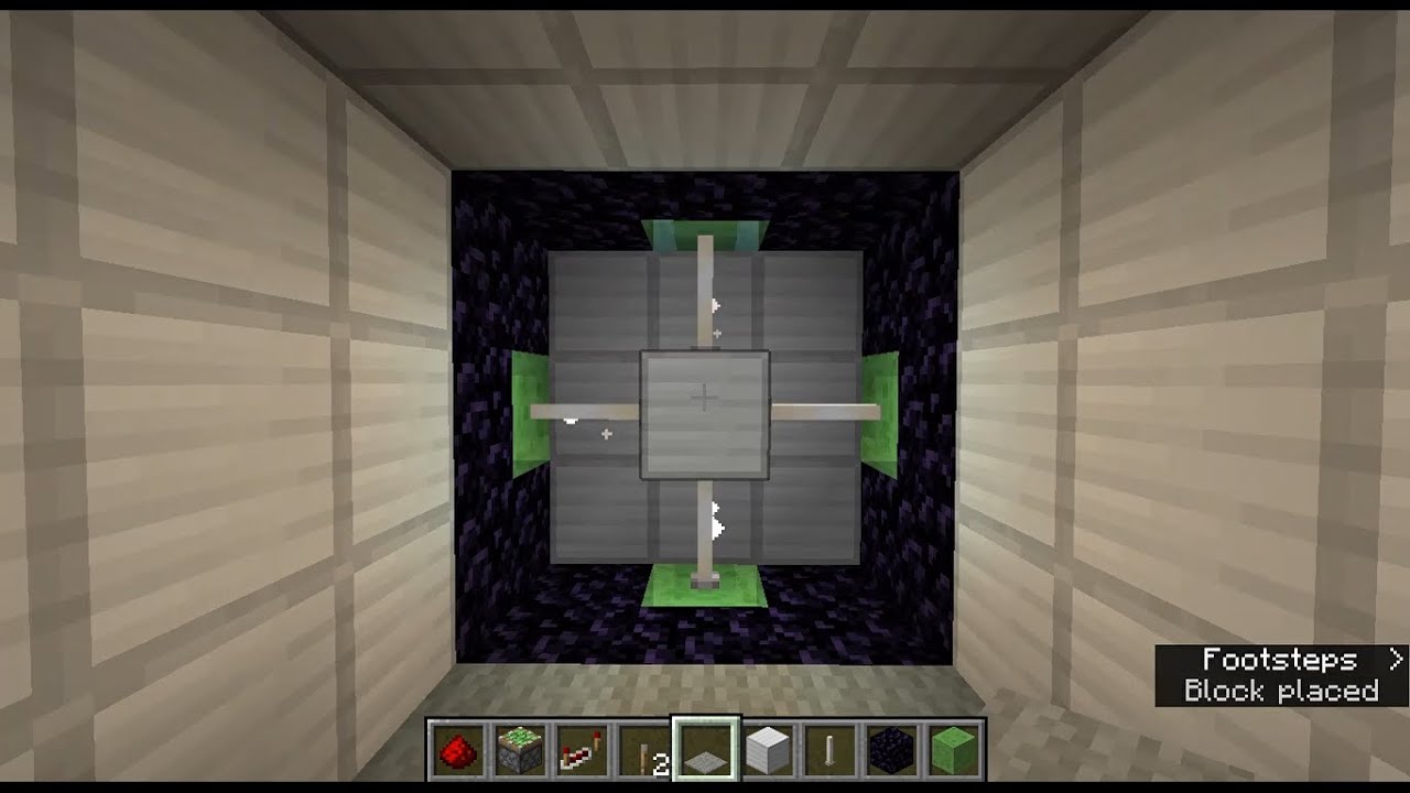 Minecraft How To Make A Bank Vault Redstone Tutorial Youtube