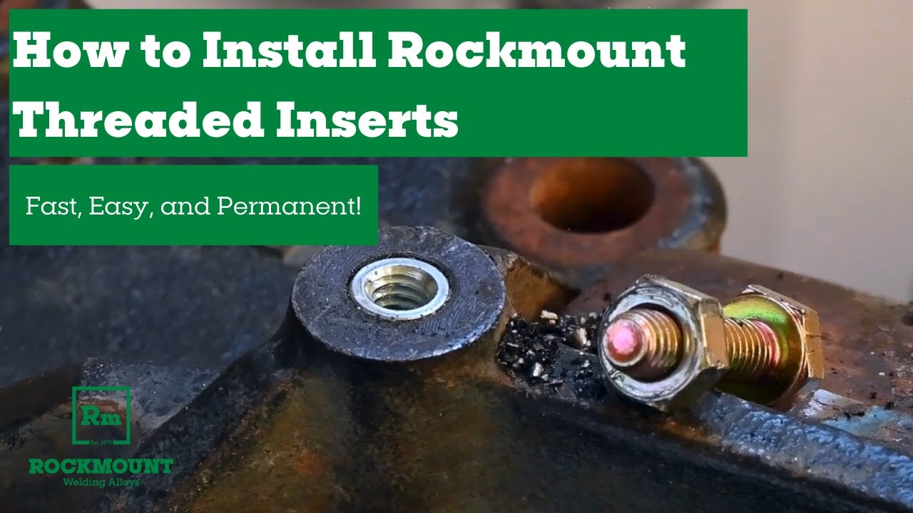 How To Install Rockmount Threaded Inserts Fast Easy Permanent