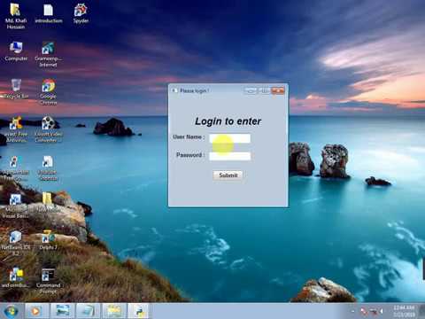 Login System In Python Youtube