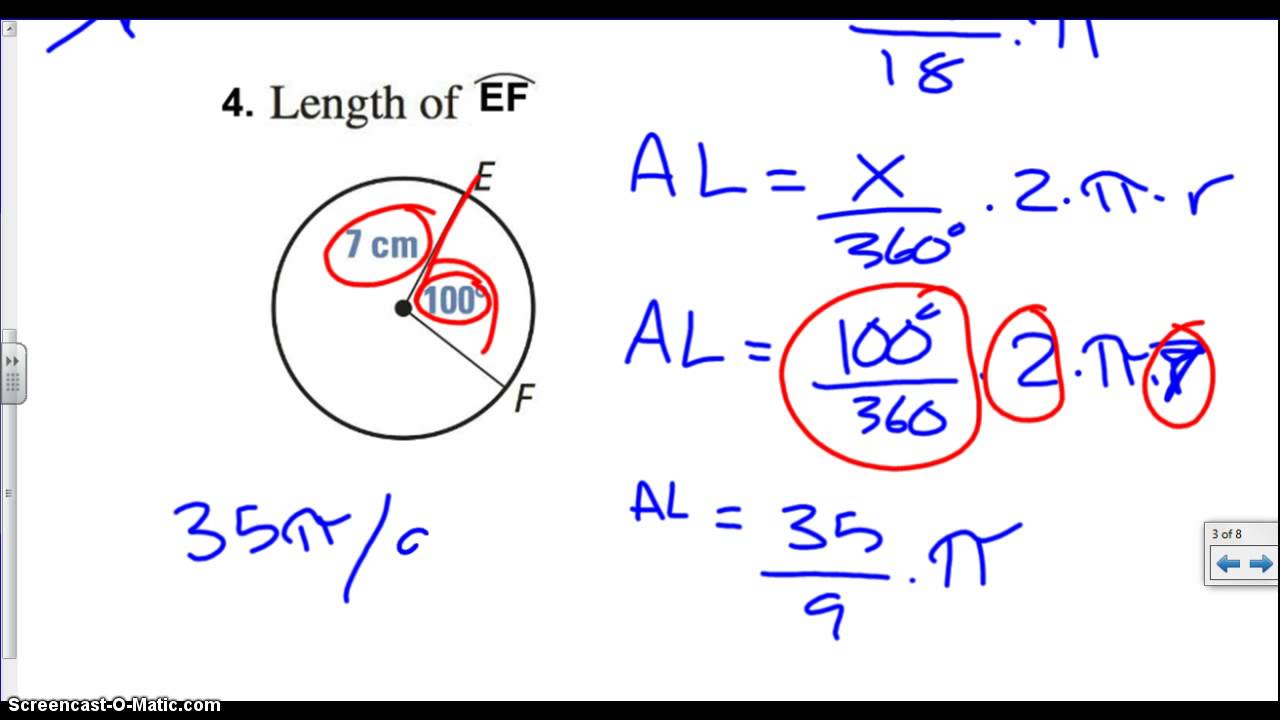 Lesson 12 Arc Length Youtube