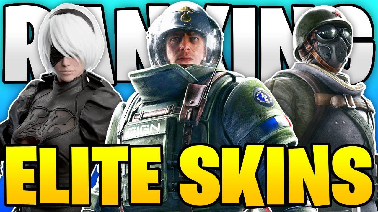 Ranking All 54 Elite Skins In Rainbow Six Siege From Worst To Best