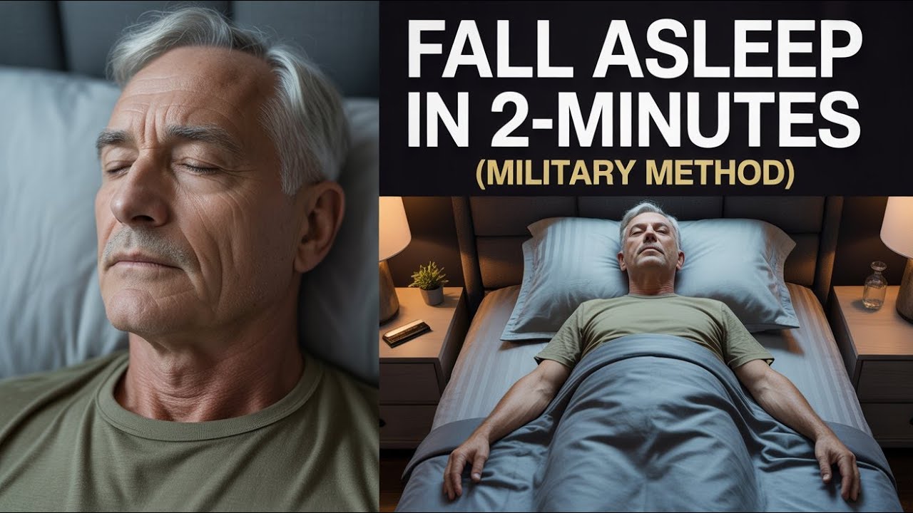 Seniors Over 60 5 Proven Ways To Fall Asleep Fast 5 Is The Military