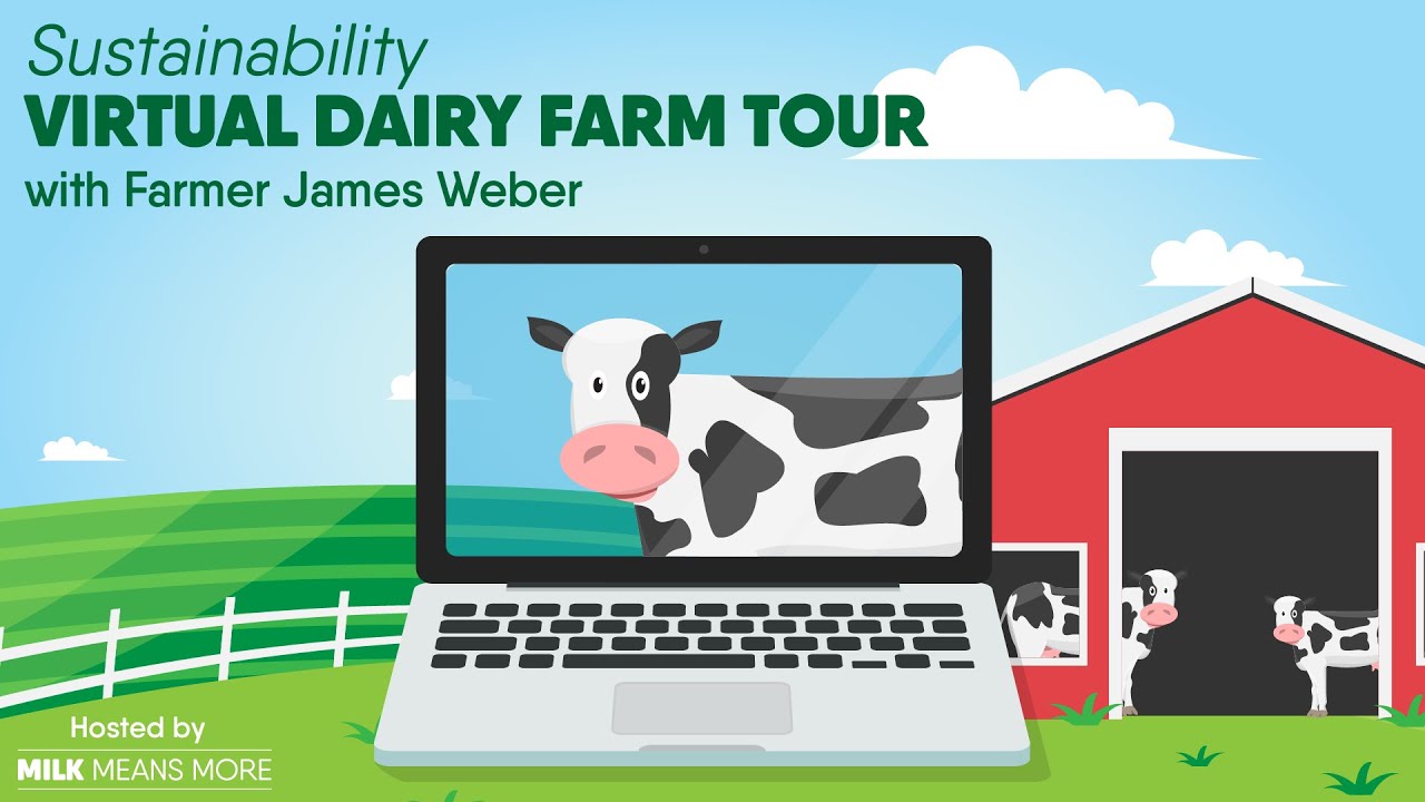 Live Sustainability Virtual Dairy Farm Tour Youtube