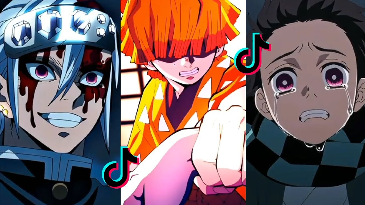 Demon Slayer Tiktok Compilation Kimetsu No Yaiba Pt 6 Youtube