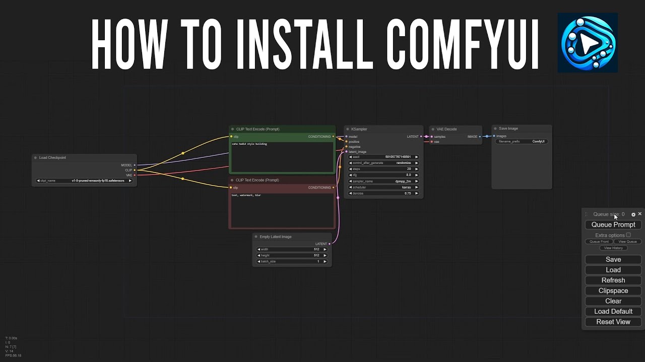 How To Install And Run Comfyui On Windows Step By Step Guide Youtube