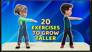 15 Moves To Grow Taller Kids Exercise No Repeats Videos For Kids