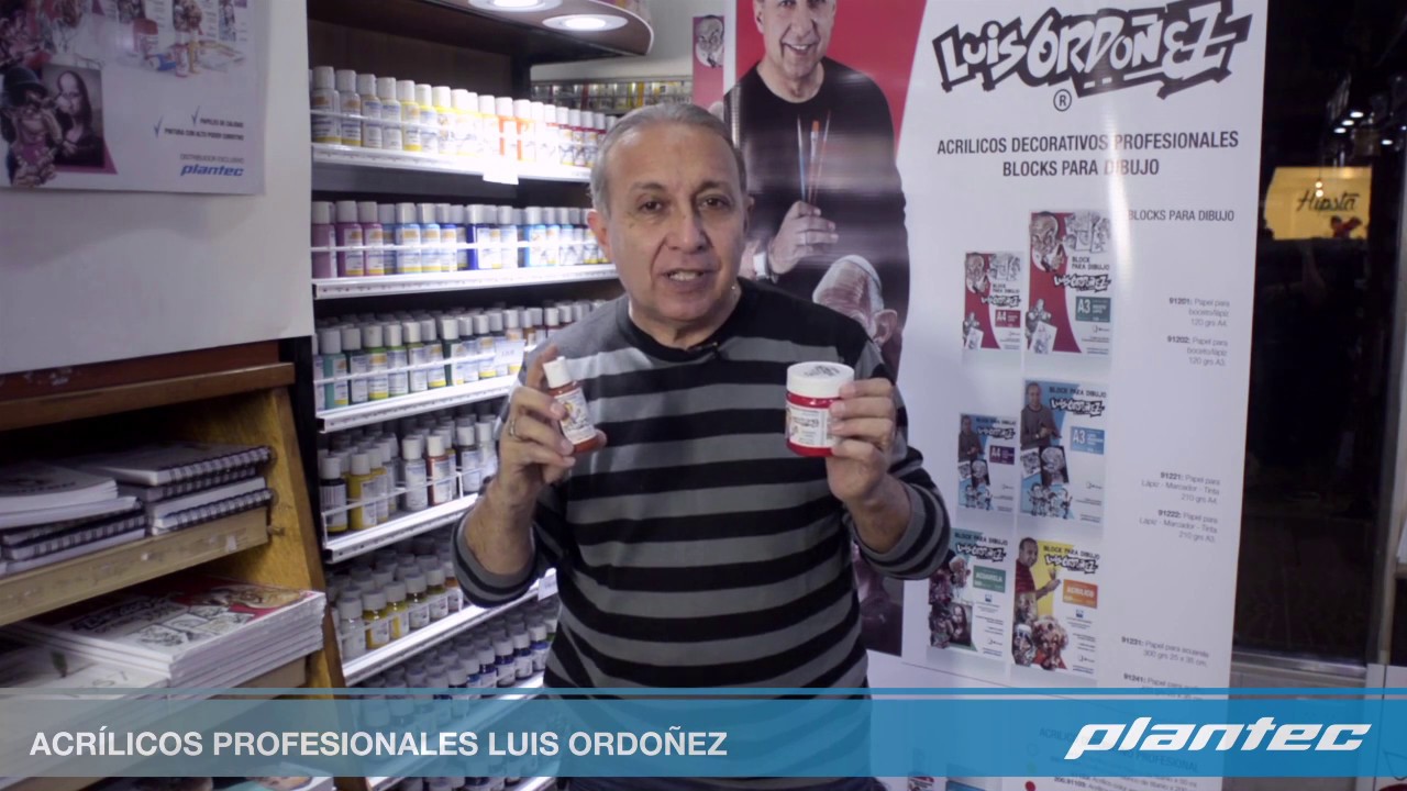 Acrilicos Luis Ordoñez Plantec Youtube