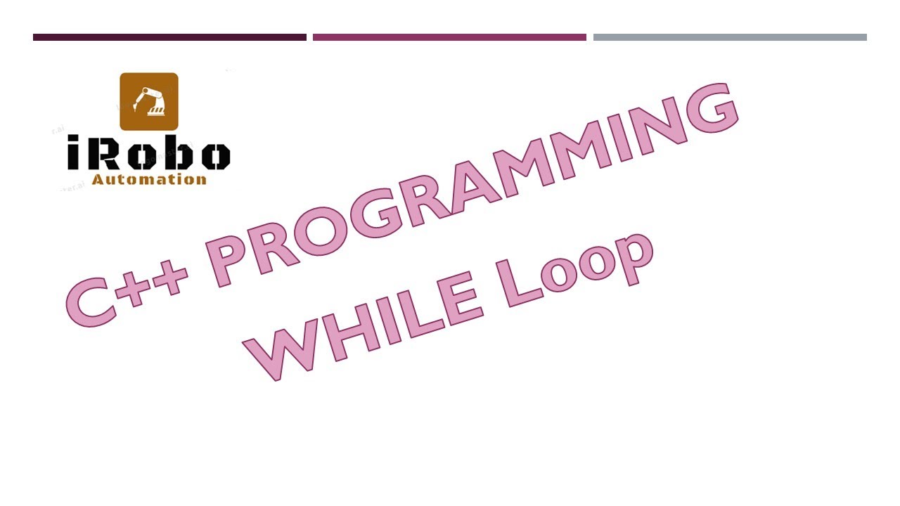 C Programming While Loop Youtube