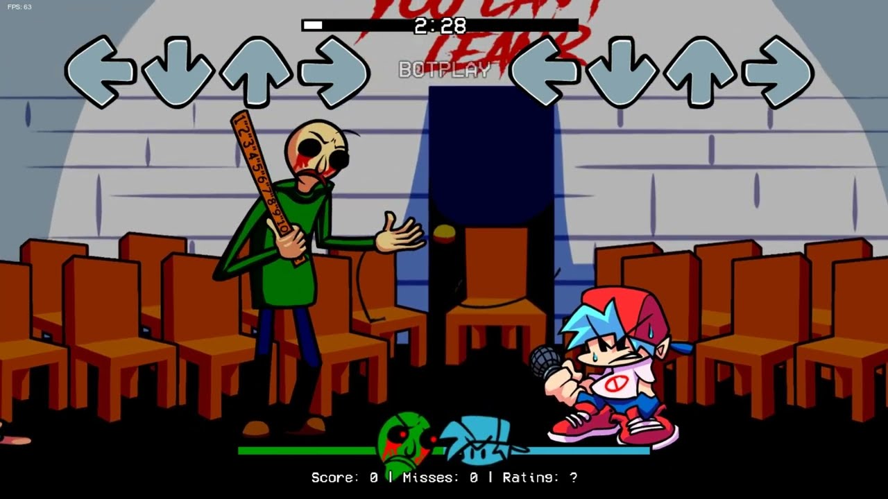 Fnf Vs Baldi Exe Song You Can T Learn Friday Night Funkin Multi