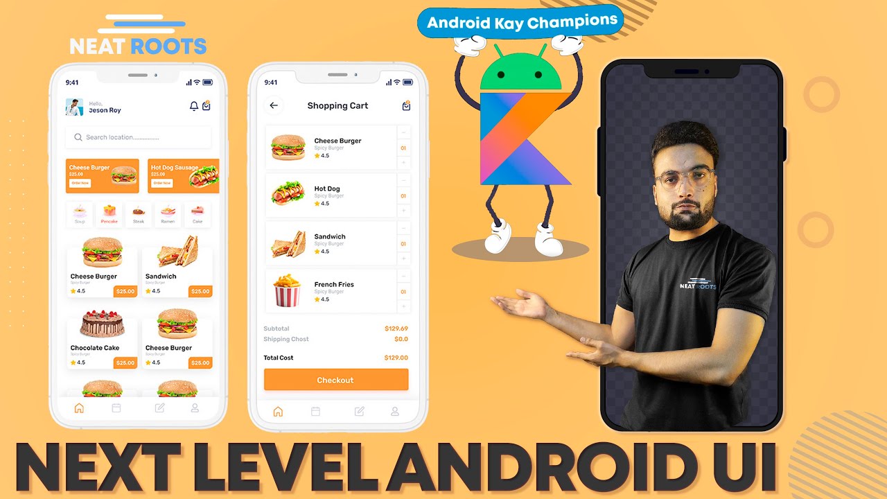 Layout Android Advanced Ui In Android Studio Youtube