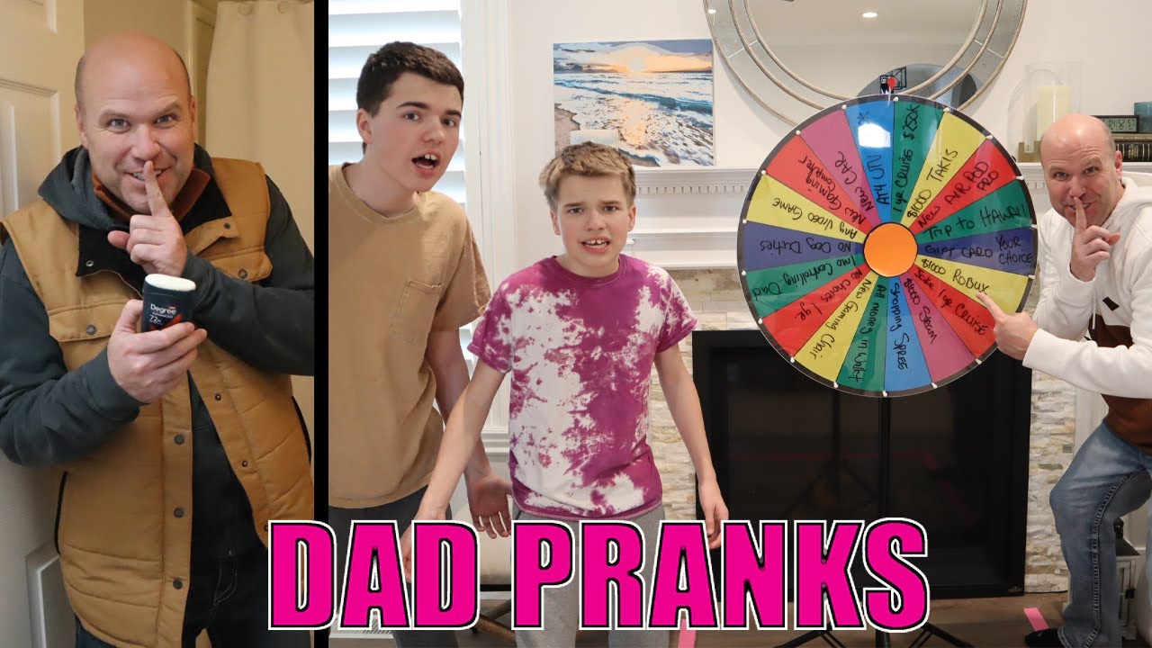 Dad Pranks Prank Week Youtube