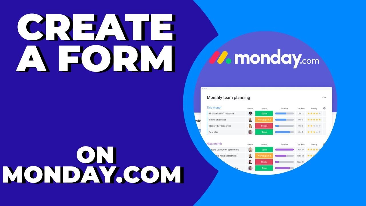 How To Create A Form On Monday Monday Tutorial Startups