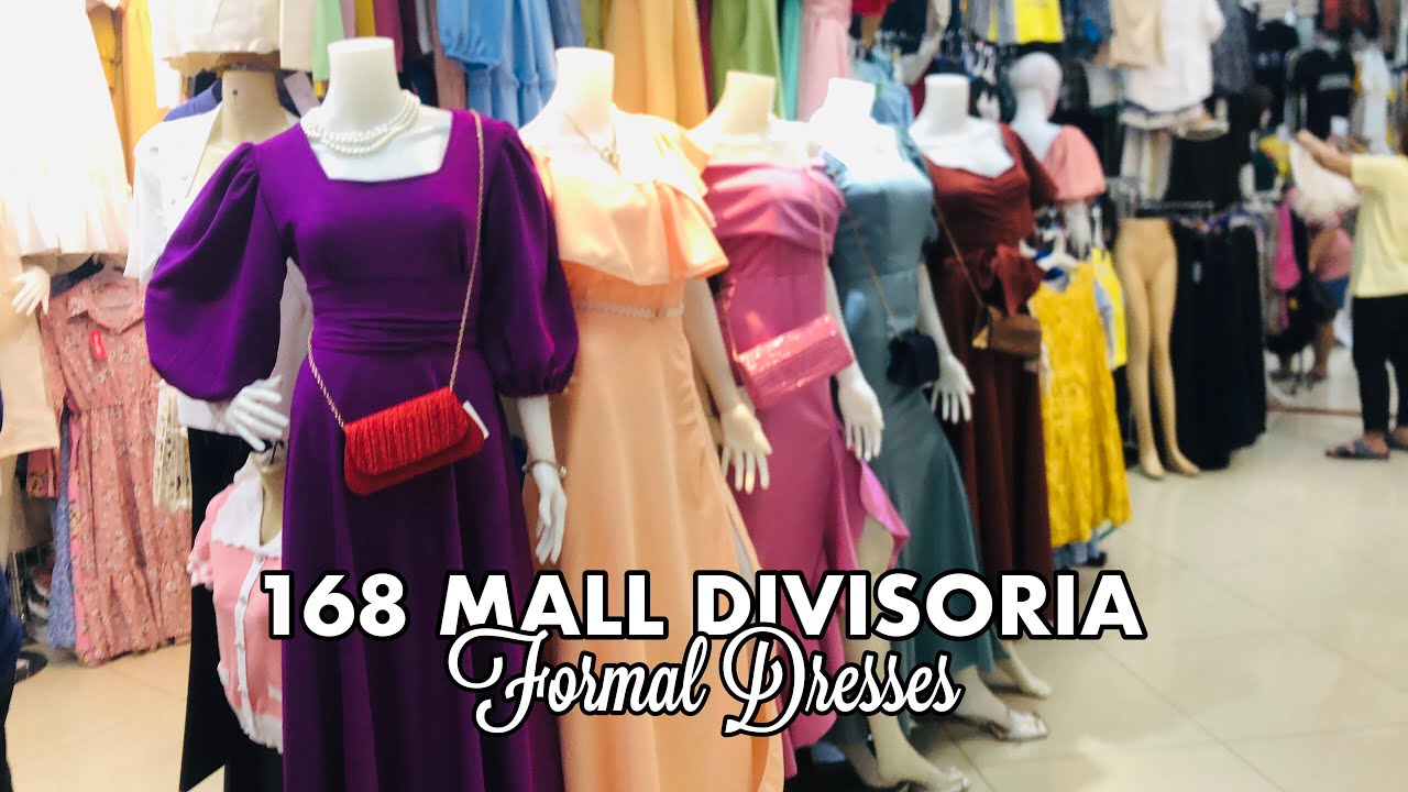 Update 168 Mall Divisoria Formal Dresses Walk Tour Youtube