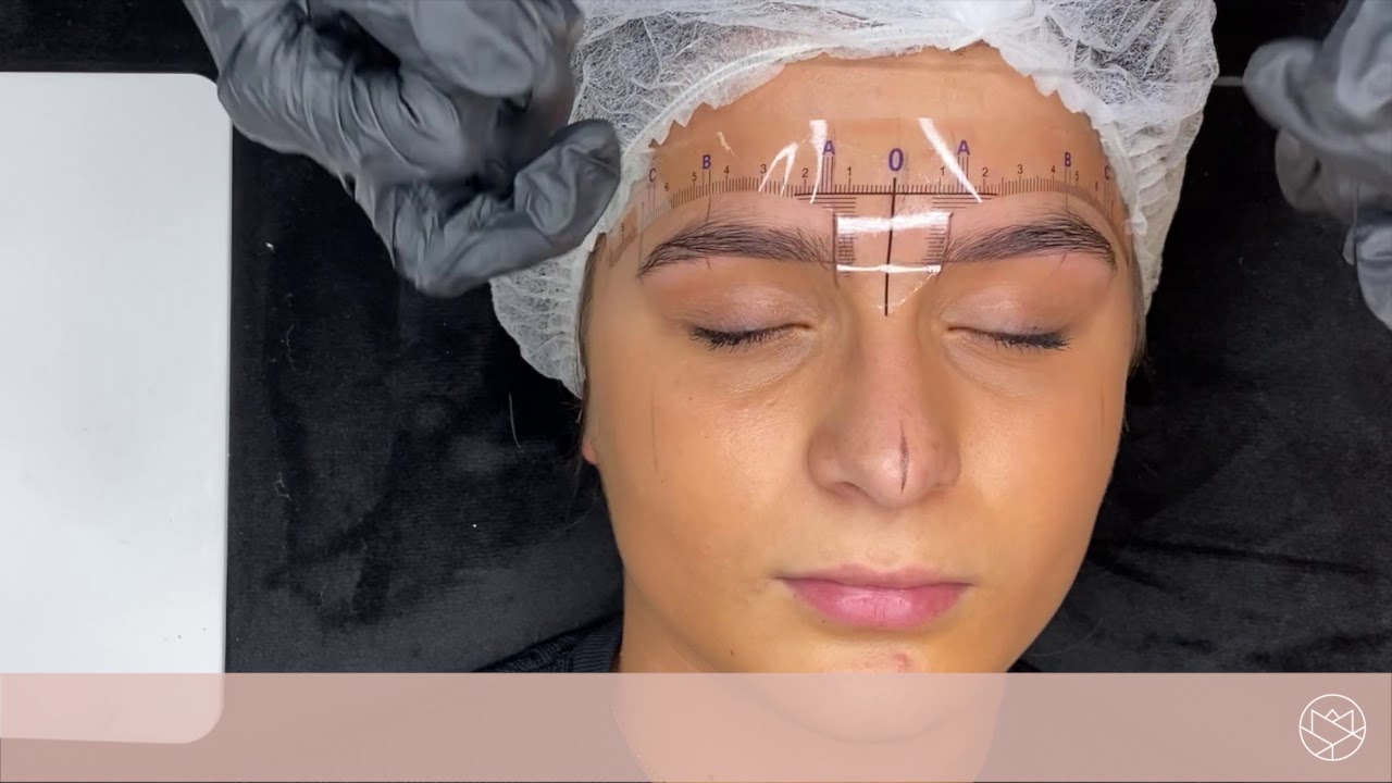 Perfect Eyelash Brow Mapping Tutorial Youtube
