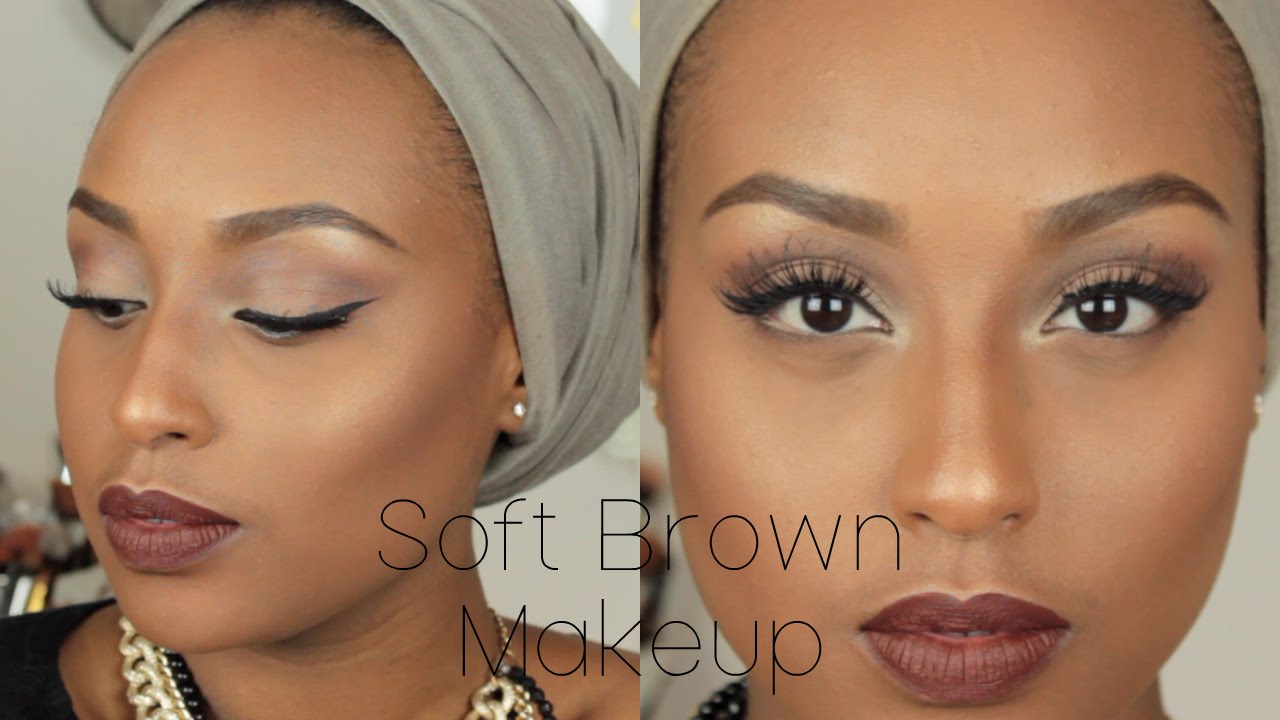 Soft Brown Makeup Tutorial Saubhaya Makeup