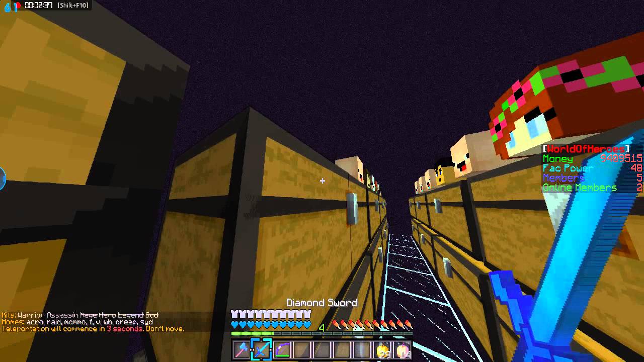 Minecraft Base Tour Raid Youtube